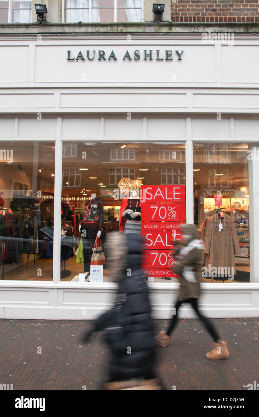 Laura Ashley store Stock Photo - Alamy