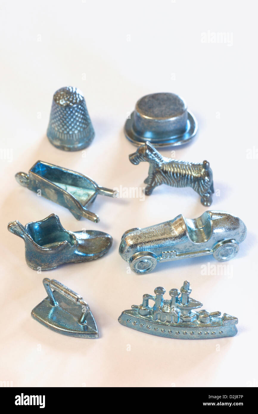 Original Monopoly Pieces