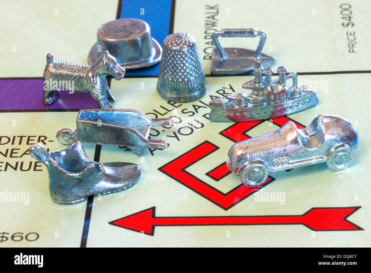 Original Monopoly Pieces