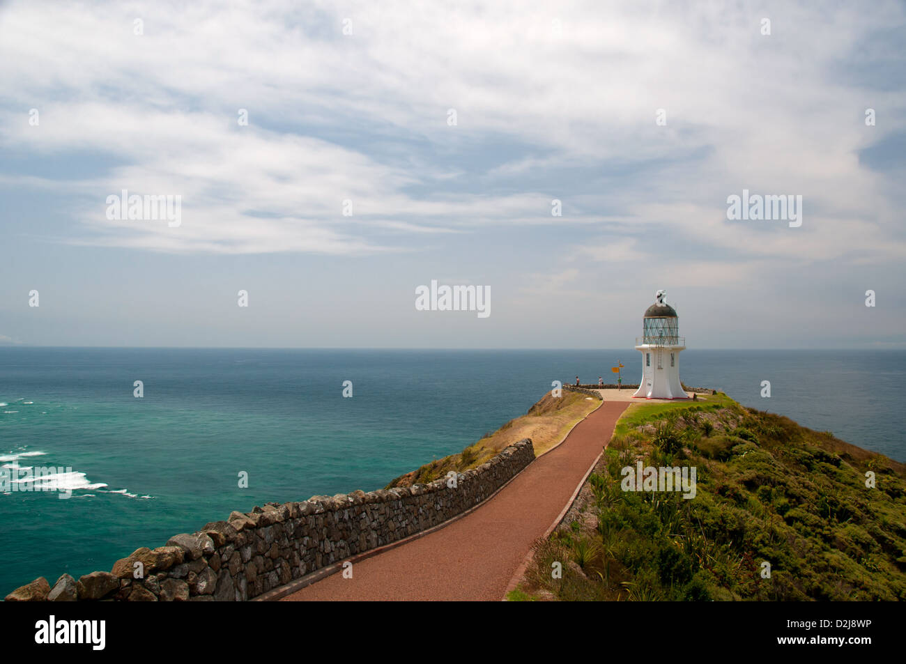 Cape reinga light house hi-res stock photography and images - Alamy