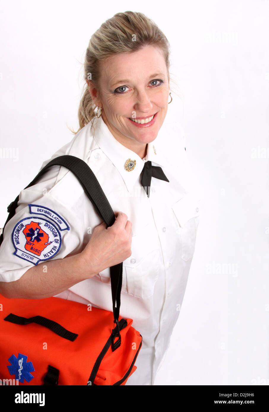 Emt worker hi-res stock photography and images - Alamy