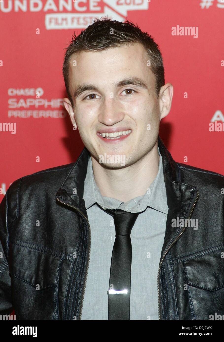 Park City, Utah, USA. 25th January 2013. Mike Whiteley (Writer) at ...