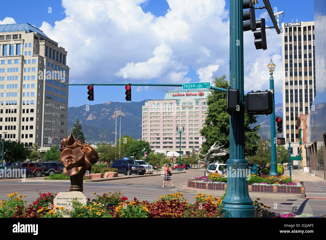 Tejon colorado street colorado springs usa hi-res stock photography and ...