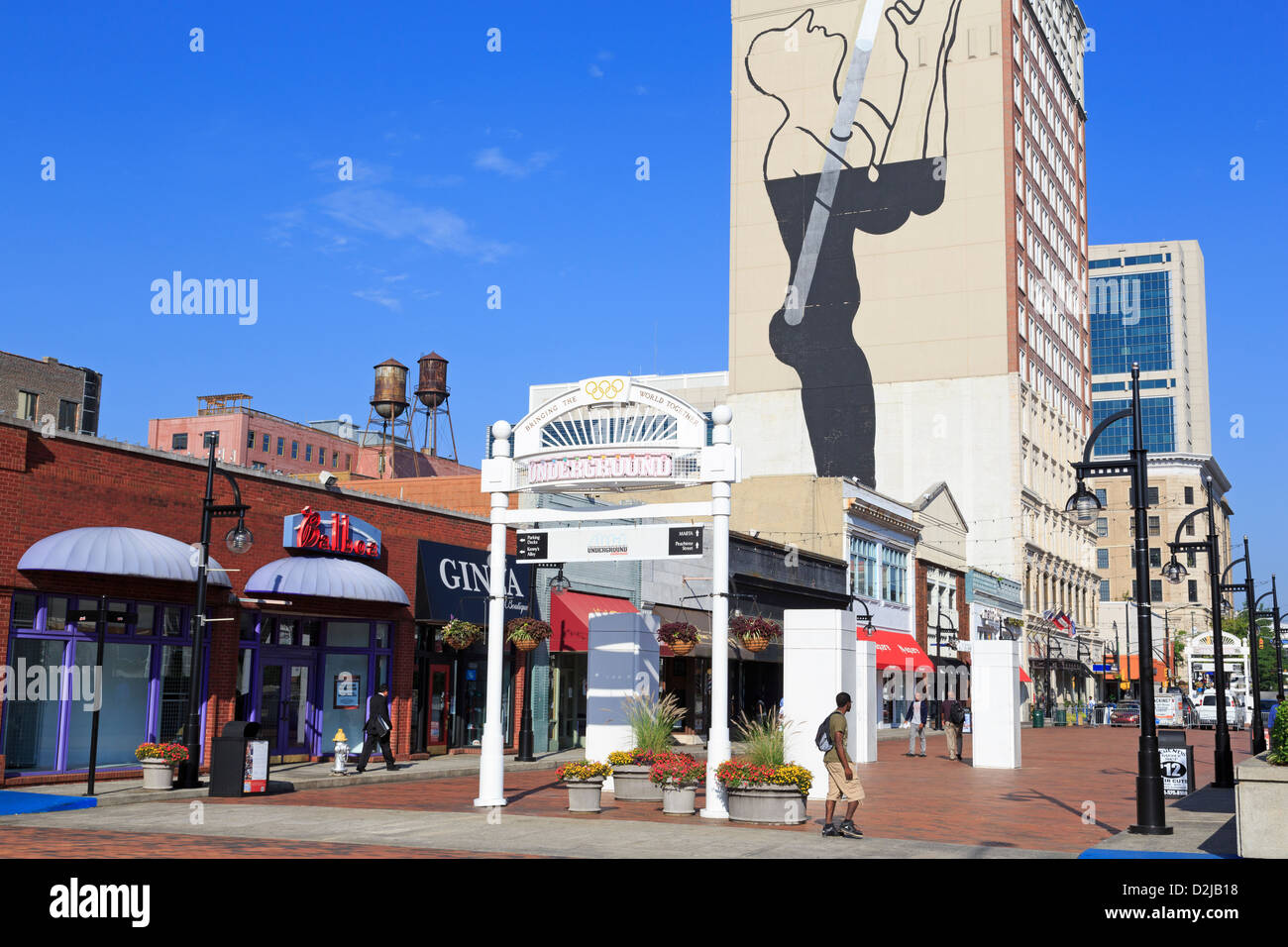 Underground atlanta hi-res stock photography and images - Alamy