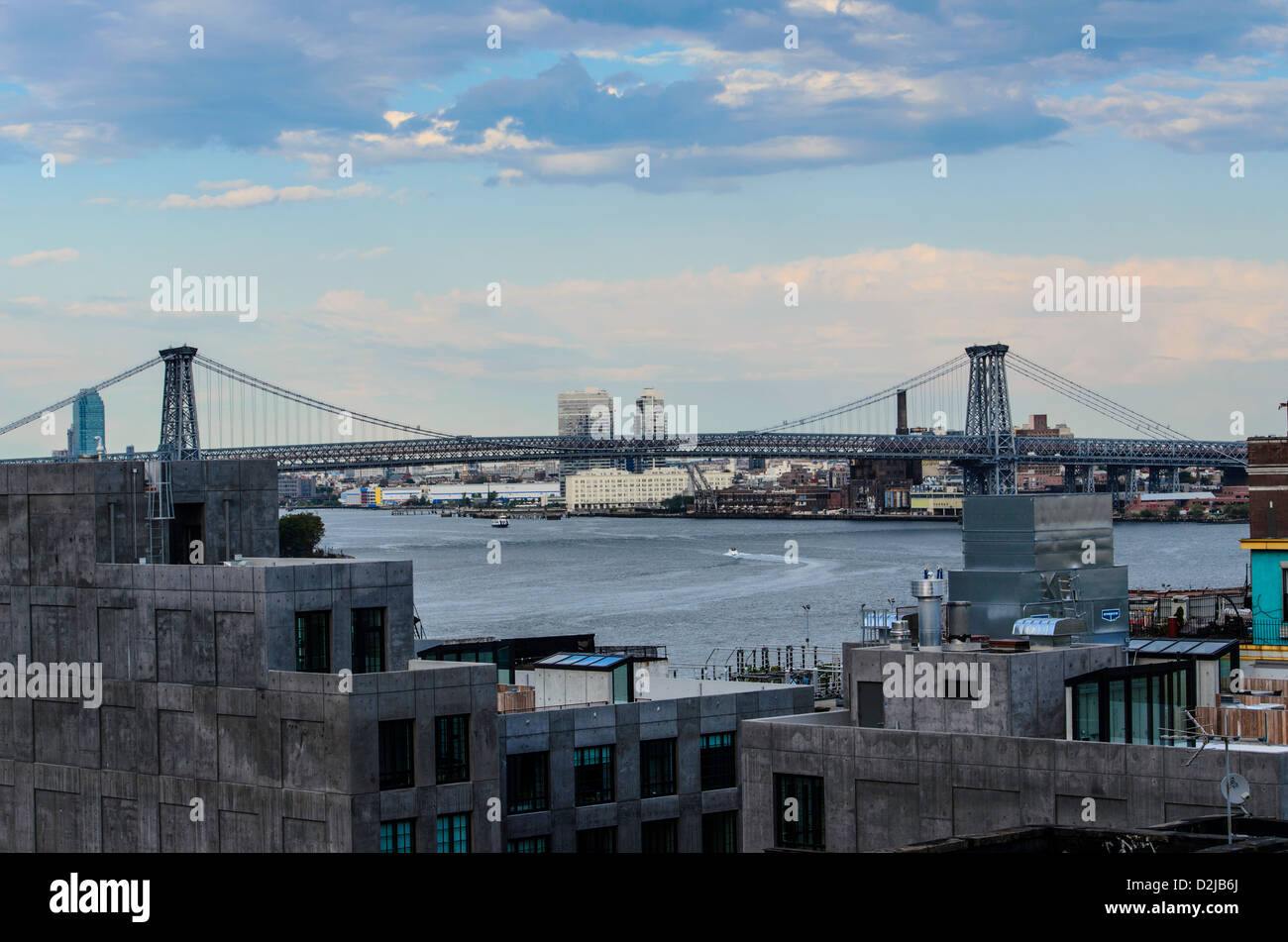 The Williamsburg Bridge Stock Photo - Alamy