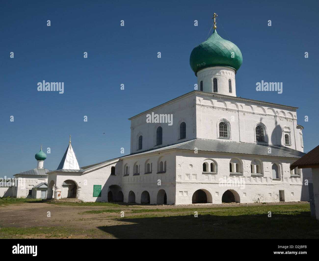 Holy Trinity Monastery of Alexander Svirsky, Russia Stock Photo - Alamy