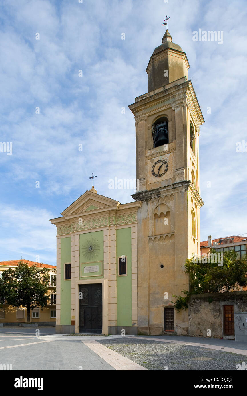 Loano, Italy, the old church of Loano Stock Photo - Alamy
