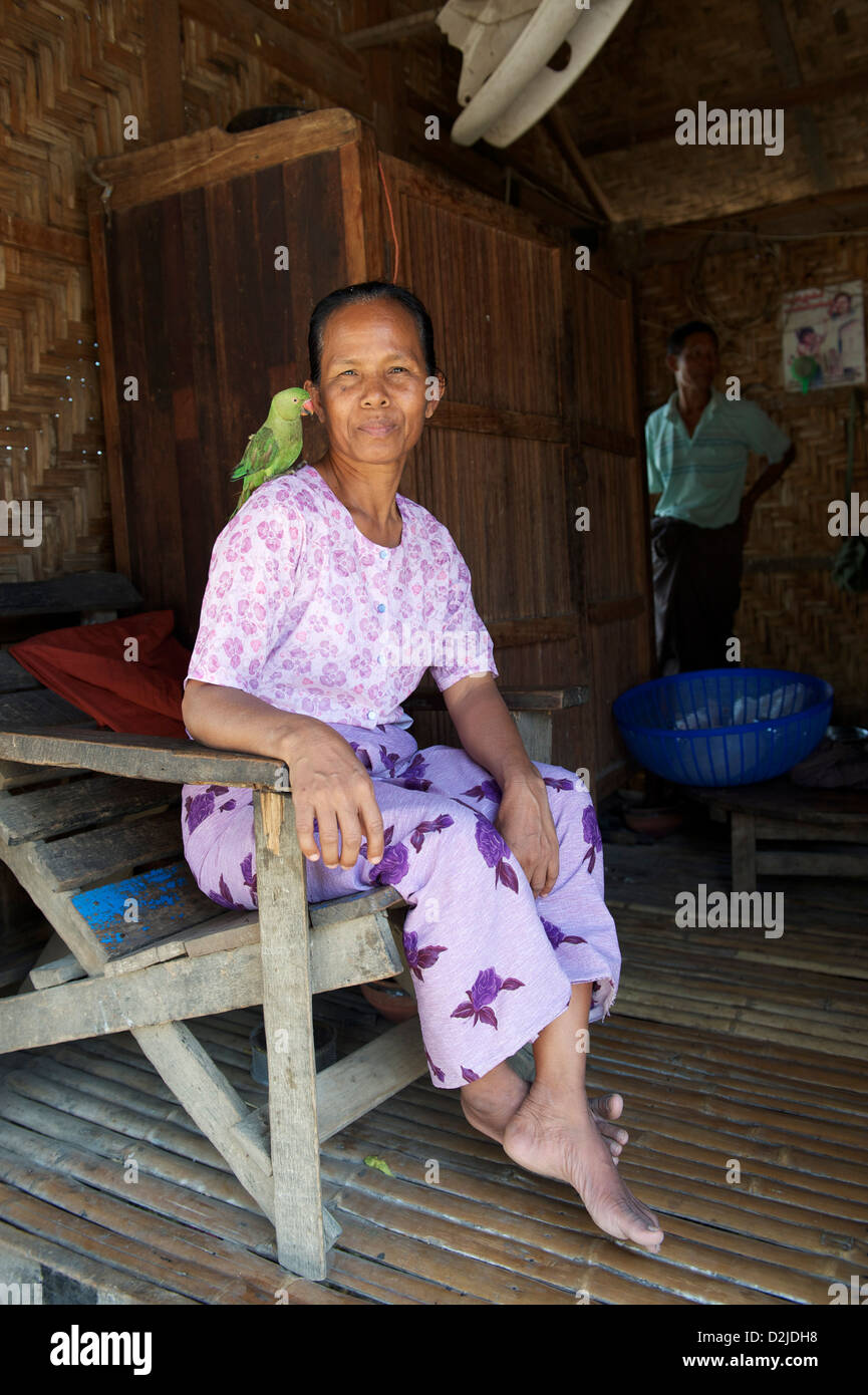 just chilling in her house Stock Photo - Alamy