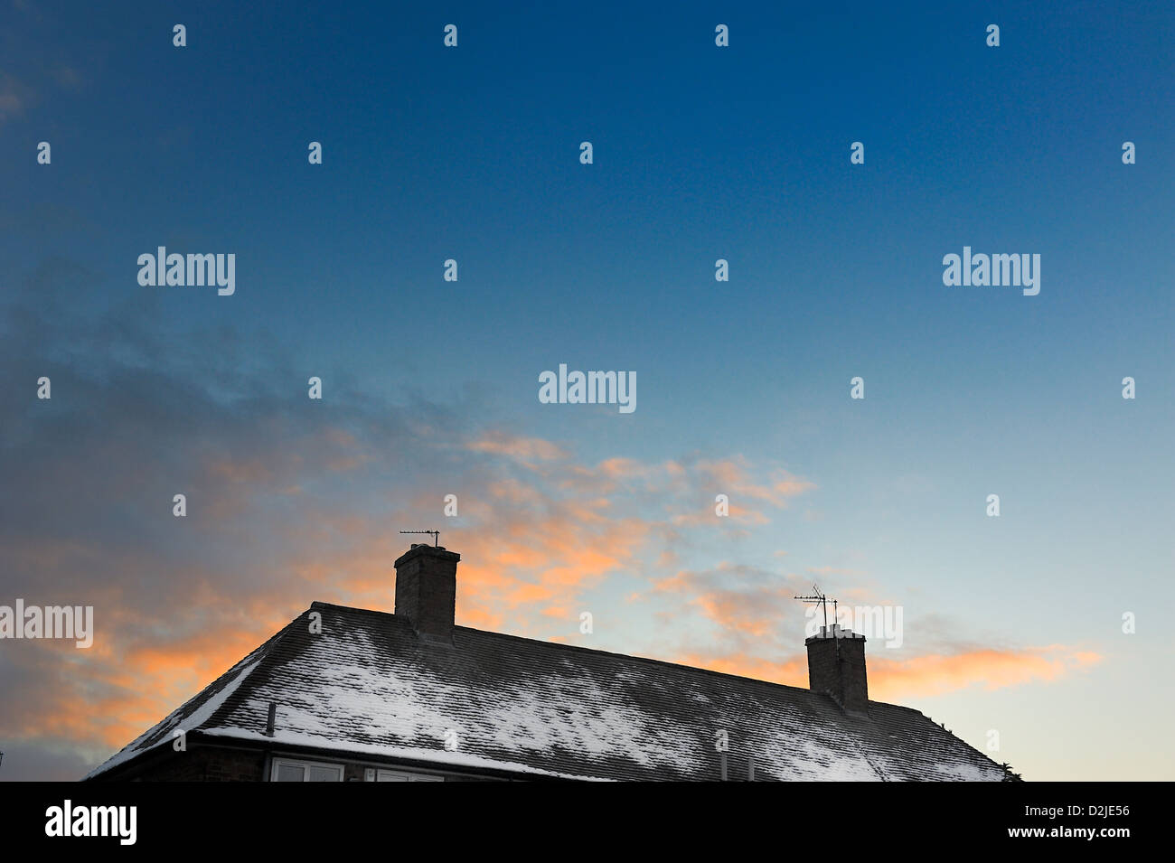 Chimneys england winter hi-res stock photography and images - Alamy