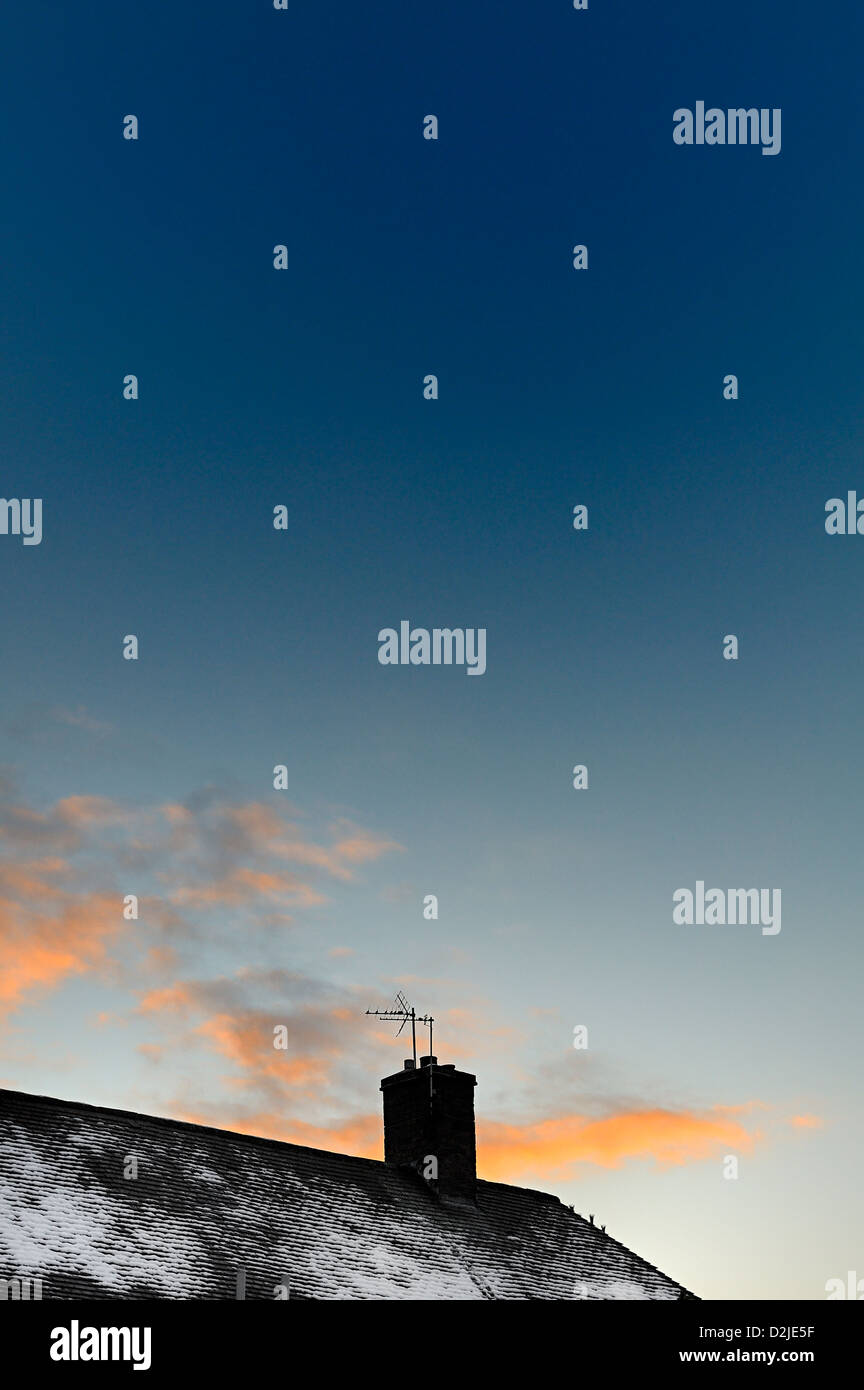 Chimneys england winter hi-res stock photography and images - Alamy