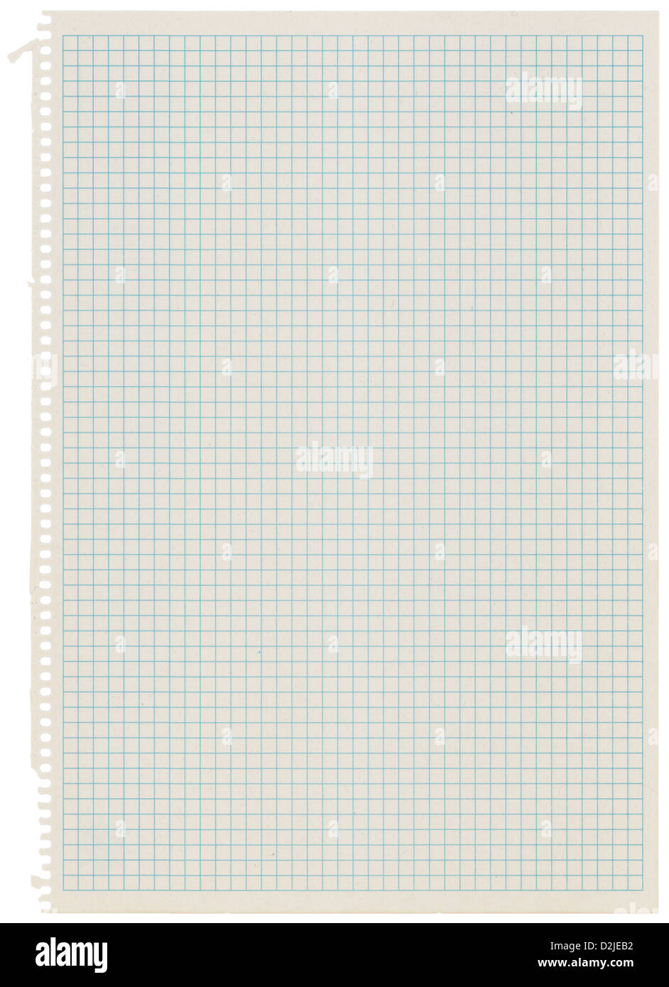 Grid paper ring bound hi-res stock photography and images - Alamy