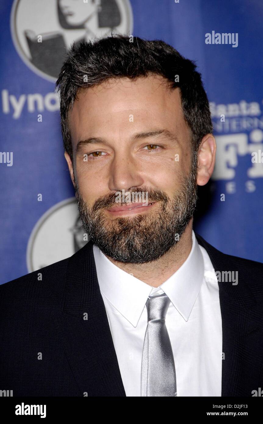 Sanata Barbara, California, Usa. 25th January 2013. Ben Affleck in ...