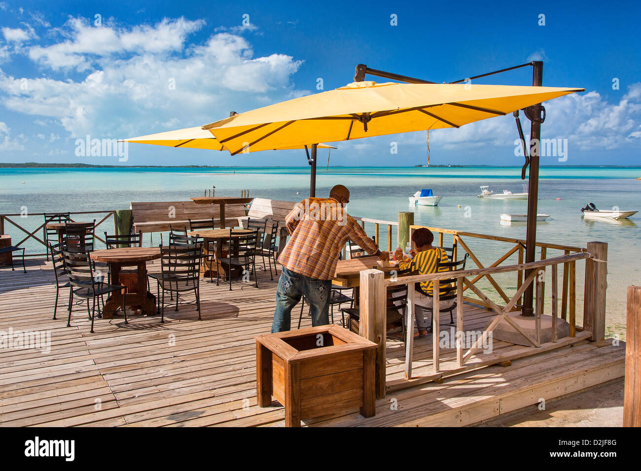 Caribbean Bahamas Harbor Island Dunmore Town Stock Photo - Alamy