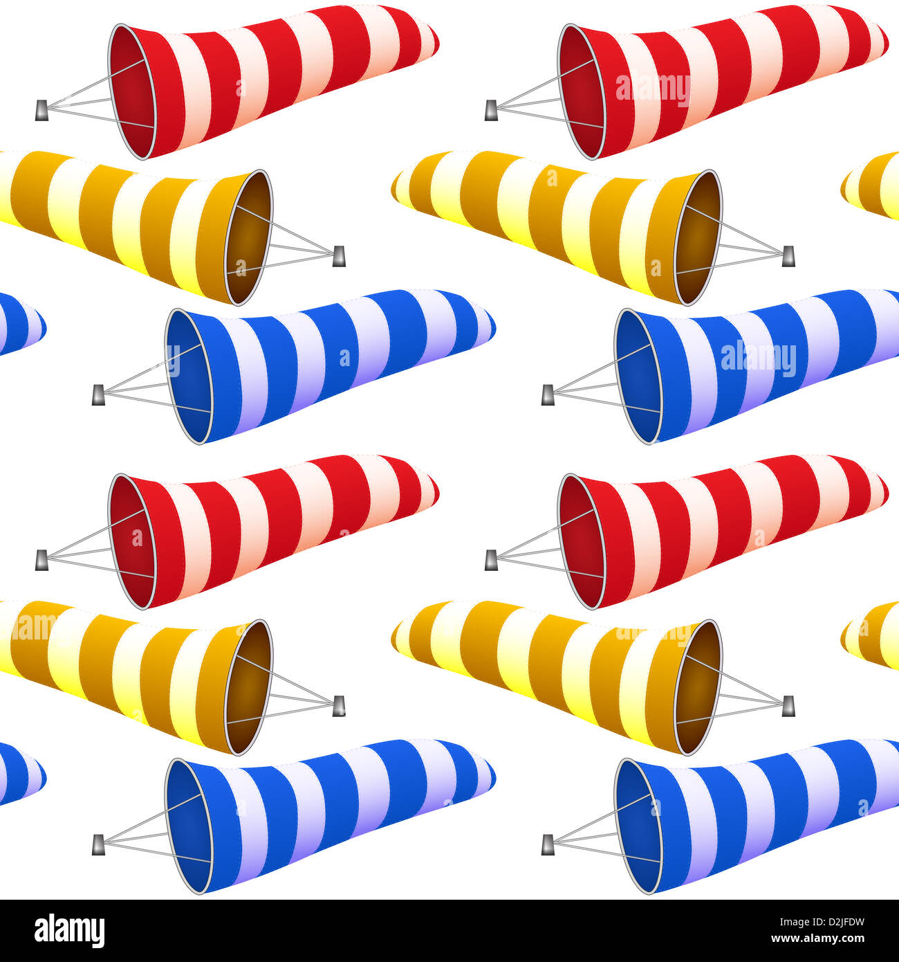 windsock pattern, abstract seamless texture; vector art illustration ...
