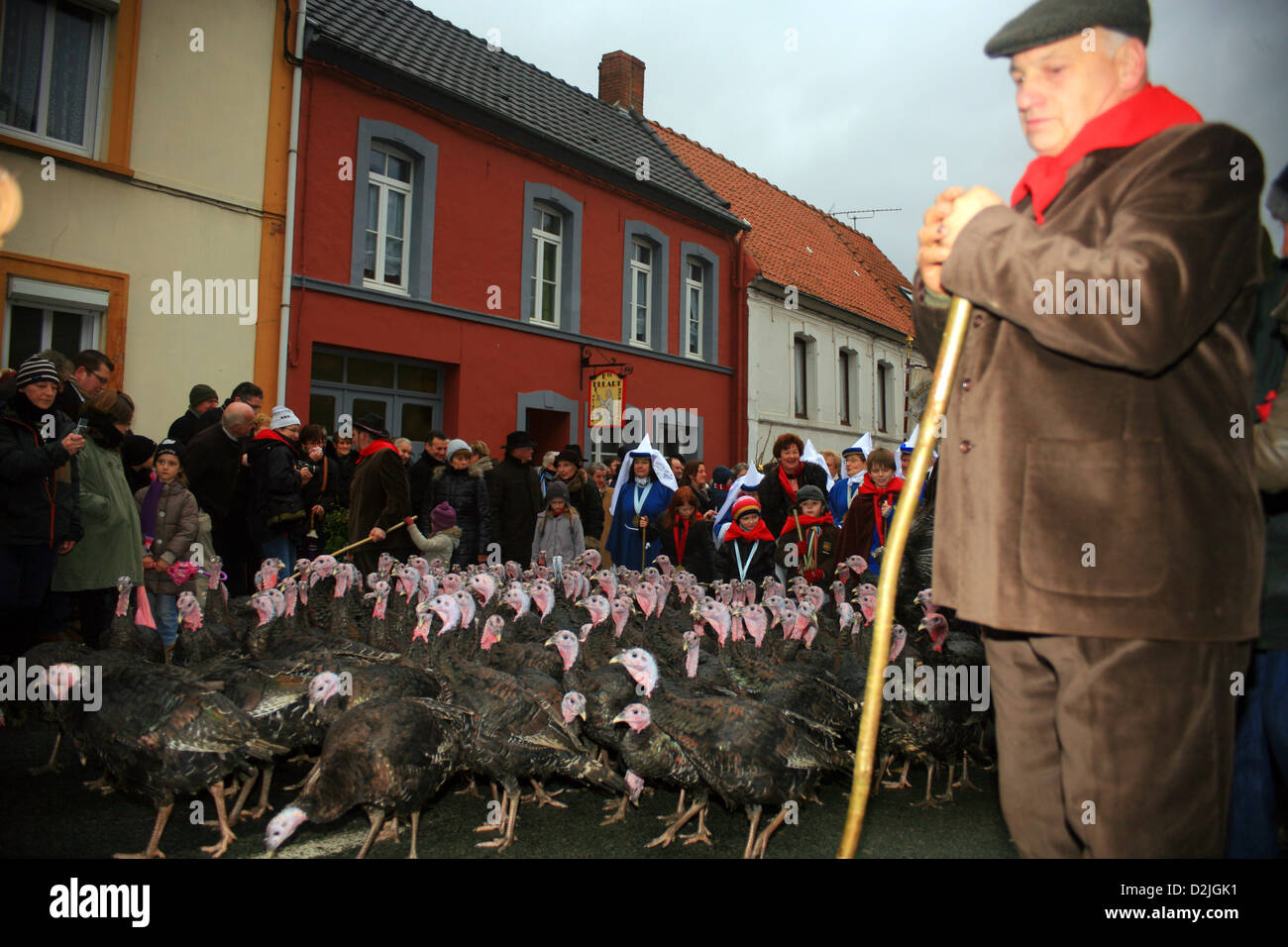 Fête de la dinde de licques , france hi-res stock photography and ...