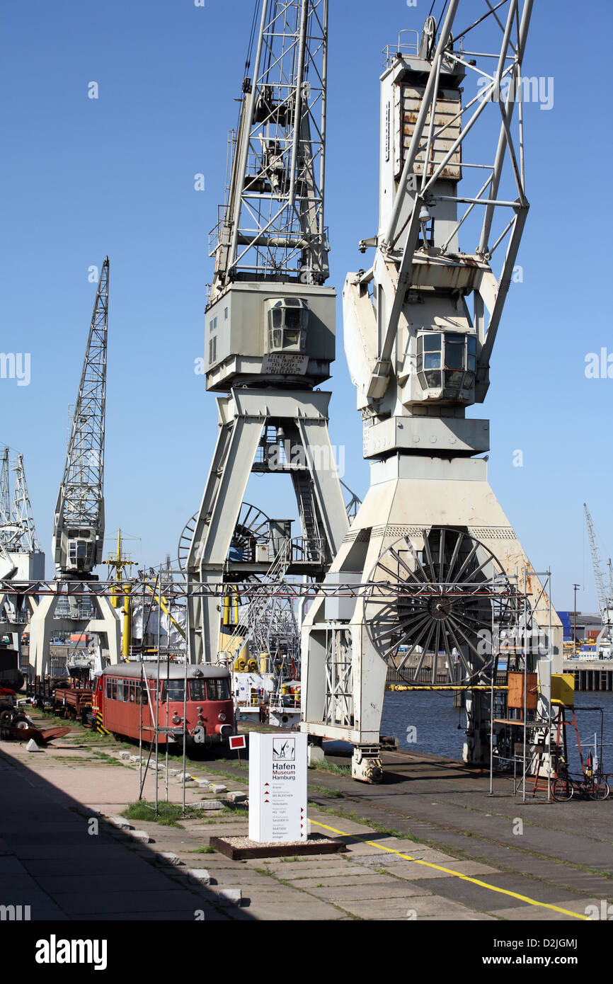 Hamburg, Germany, Krähne the marina Stock Photo - Alamy