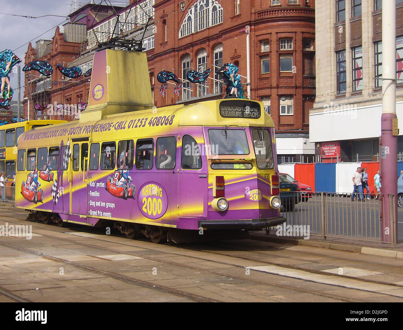 The sea front at blackpool hi-res stock photography and images - Alamy