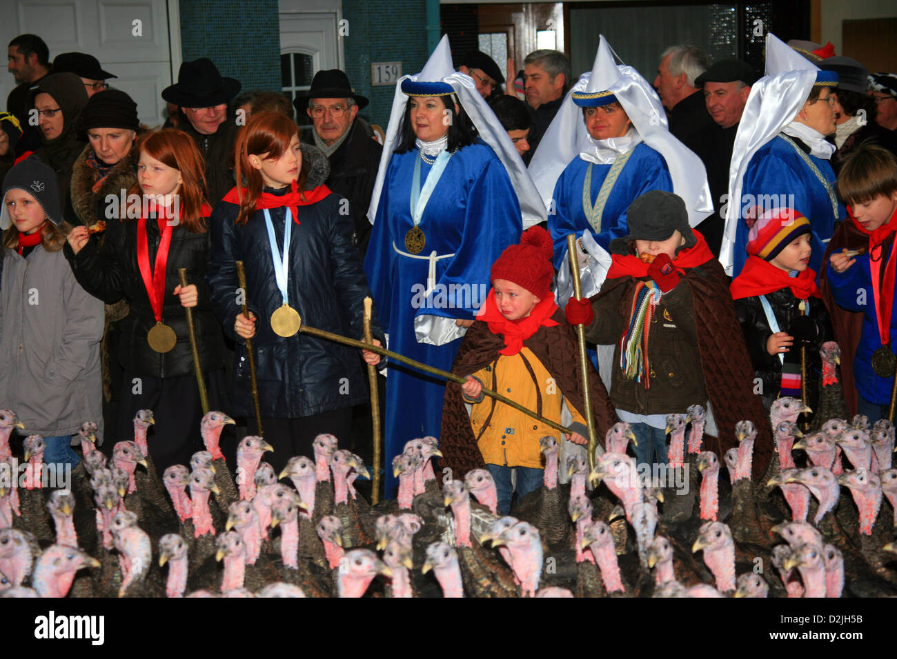 Fête de la dinde de licques , france hi-res stock photography and ...
