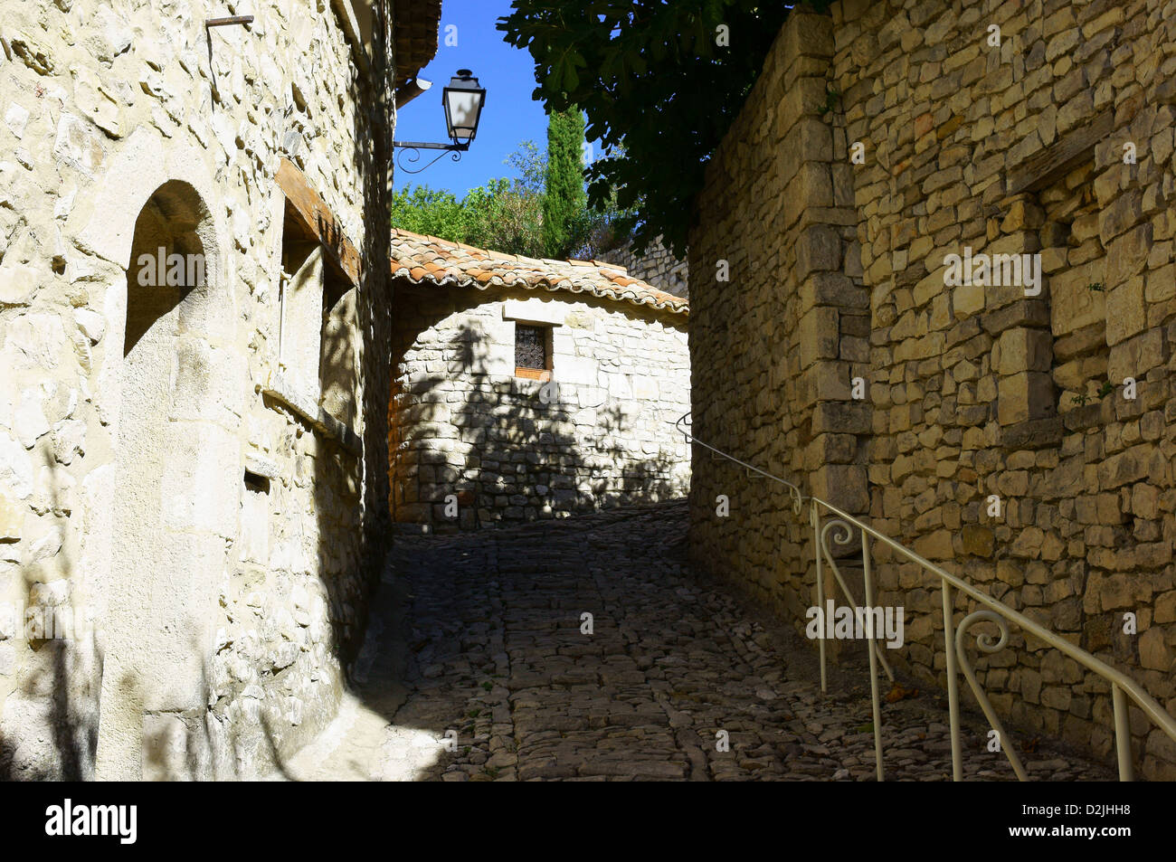 Village Seguret Provence France Stock Photo - Alamy