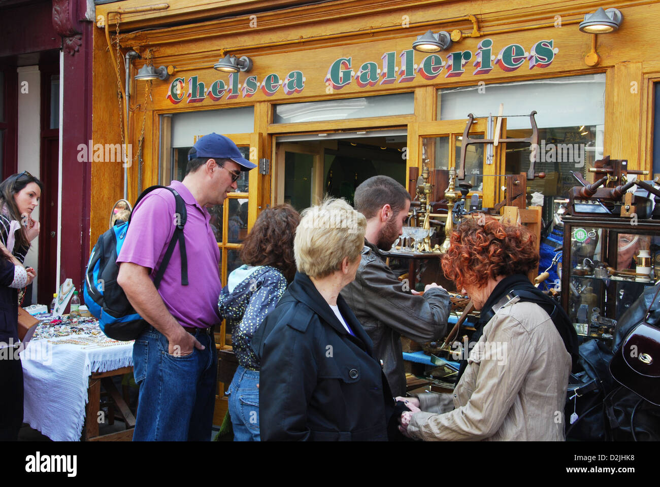 Portobello Road market London UK Stock Photo - Alamy