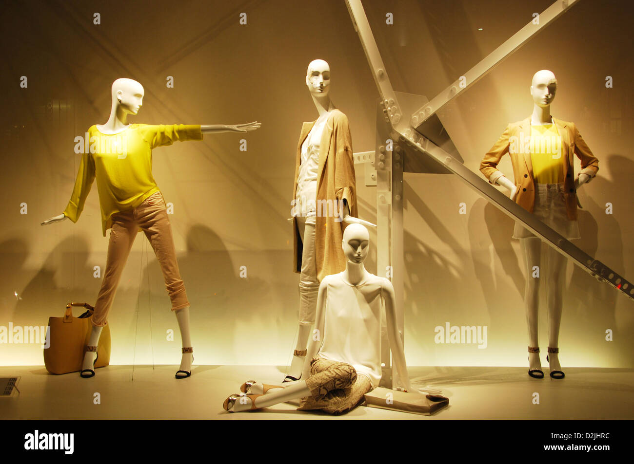 London shop window display in Regent Street, United Kingdom Stock Photo ...
