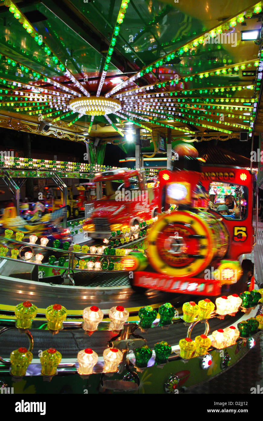 October fair, Liege Belgium Stock Photo - Alamy