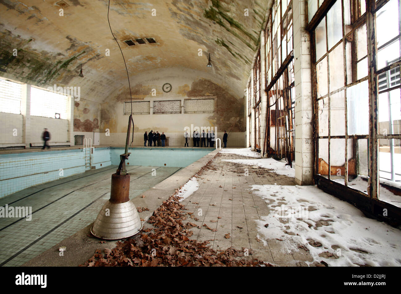 Elstal, Wustermark, Germany, training swimming pool in the Olympic ...