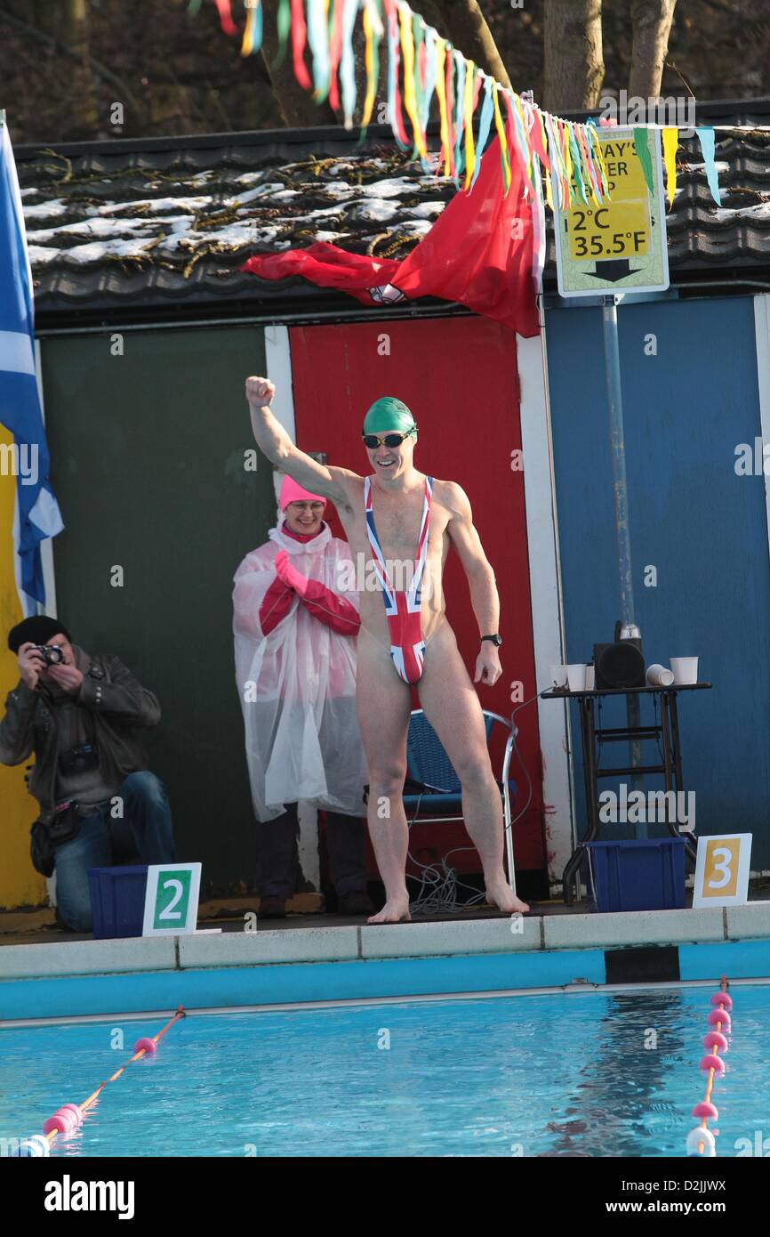 London, UK. 26th January 2013. South London Swimming Club hosts the 5th ...