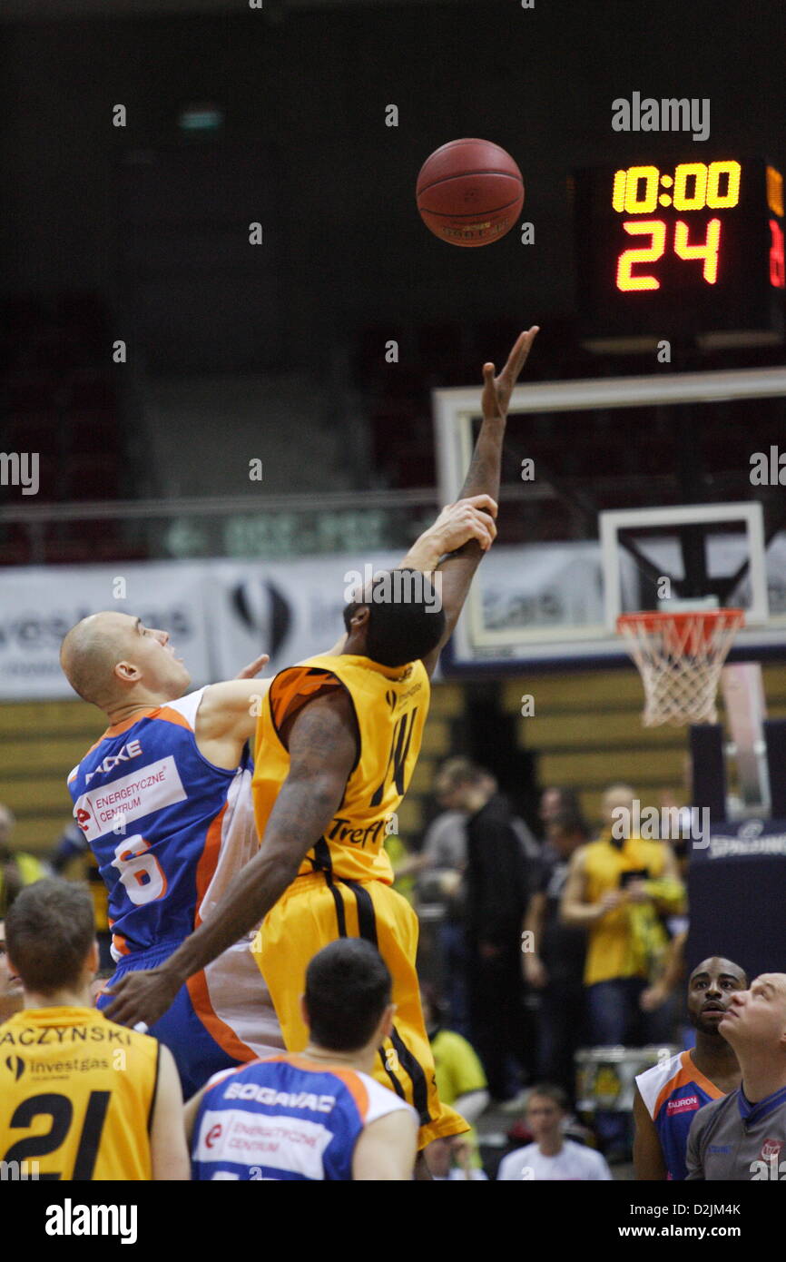 Sopot, Poland 26th, January 2013 Polish Basketball Extraleague - Taurn ...