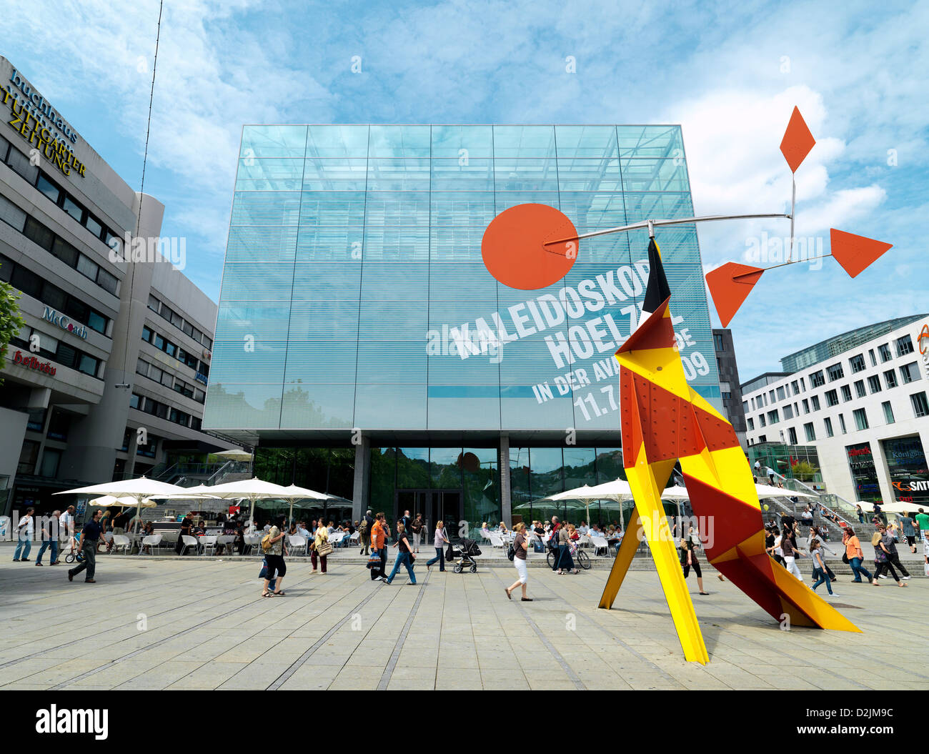 The Stuttgart Museum of Art on the Little Schlossplatz, Stuttgart ...