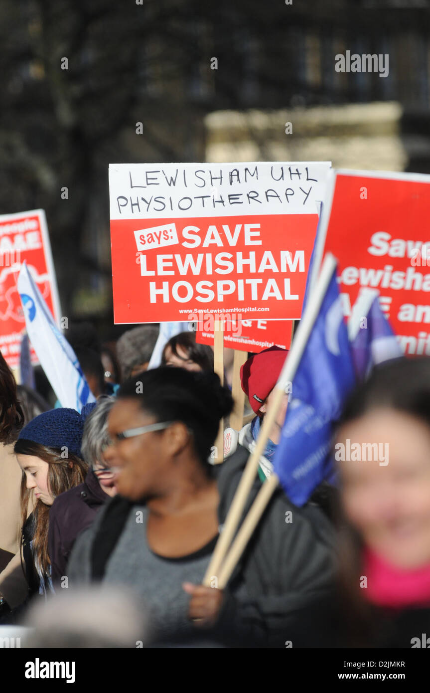 Rally lewisham hi-res stock photography and images - Alamy