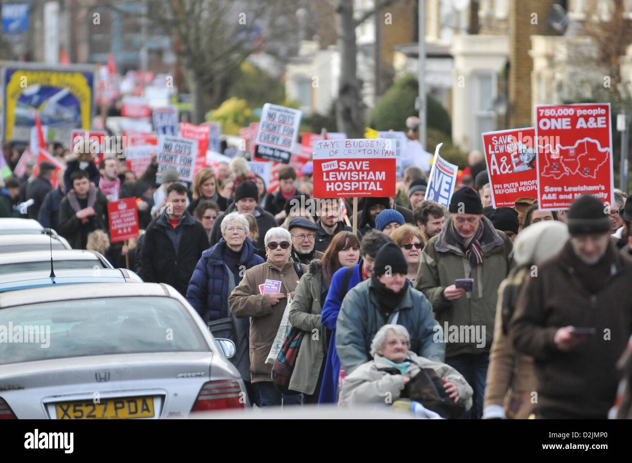 Rally lewisham hi-res stock photography and images - Alamy