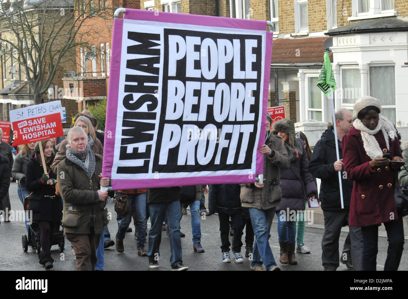 Rally lewisham hi-res stock photography and images - Alamy