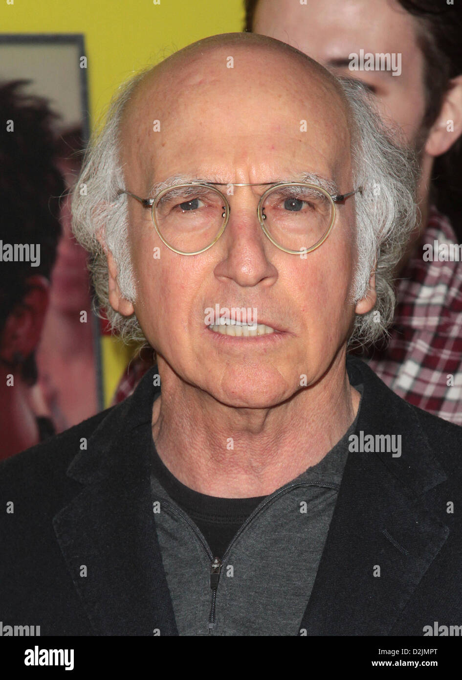 LARRY DAVID PREMIERE OF MOVIE 43 LOS ANGELES CALIFORNIA USA 23 January ...