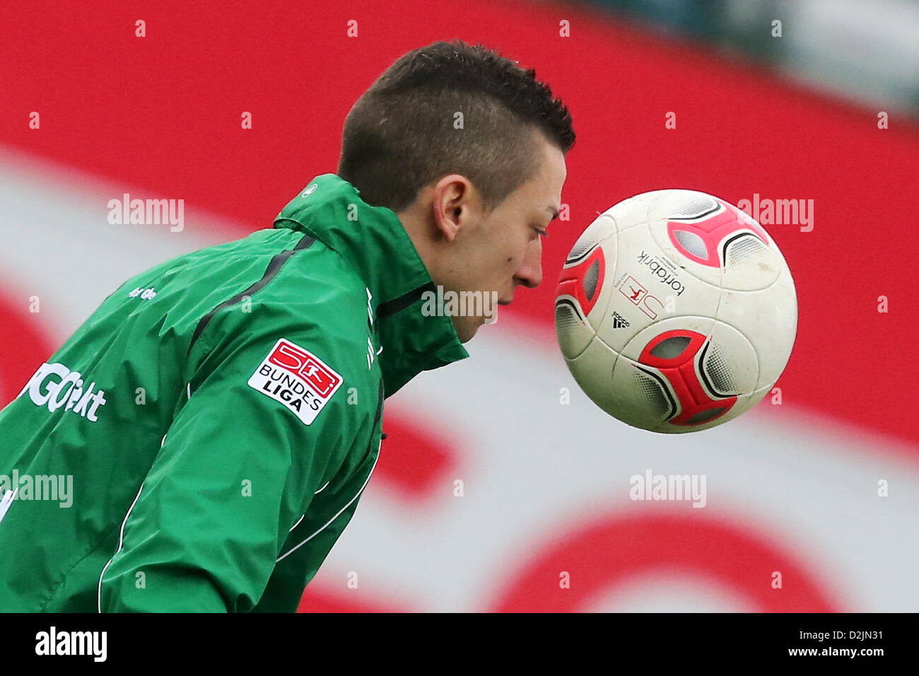 Fuerth, Germany. 26th January 2013. Fuerth's new player Nikola Djurdjic ...