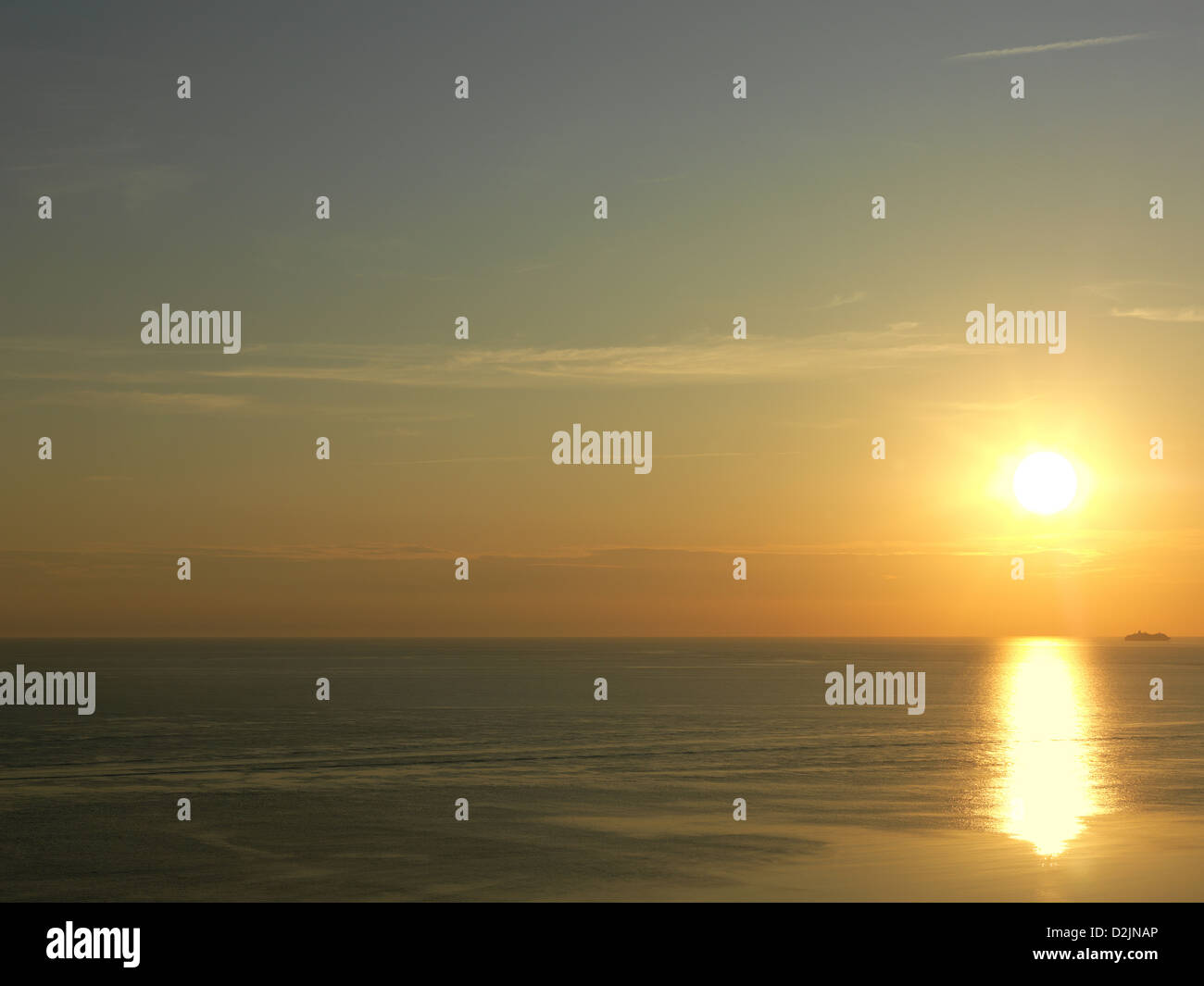 Helgoland, Germany, sunset on the North Sea Stock Photo - Alamy