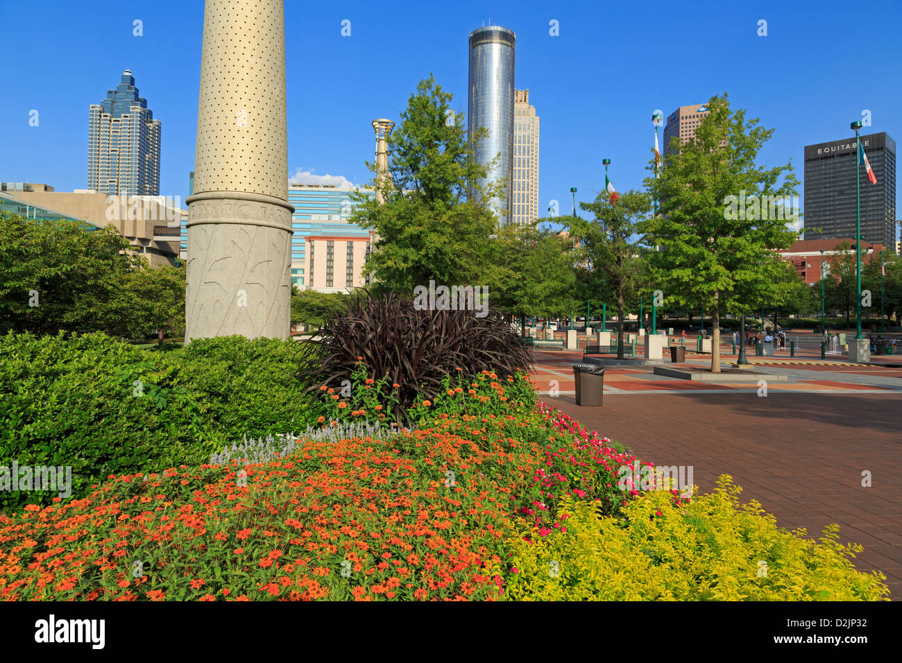 Centennial Olympic Park,Atlanta,Georgia,USA Stock Photo - Alamy