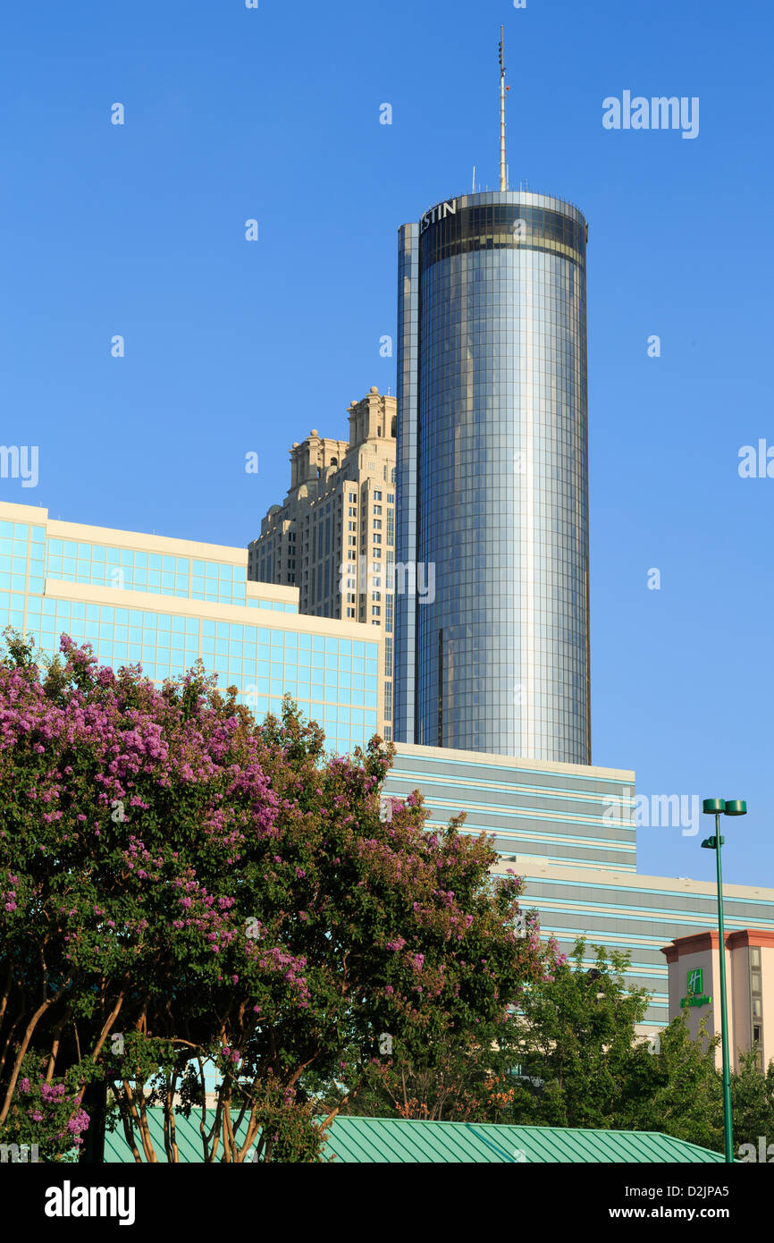 Westin Hotel Tower,Atlanta,Georgia,USA Stock Photo - Alamy
