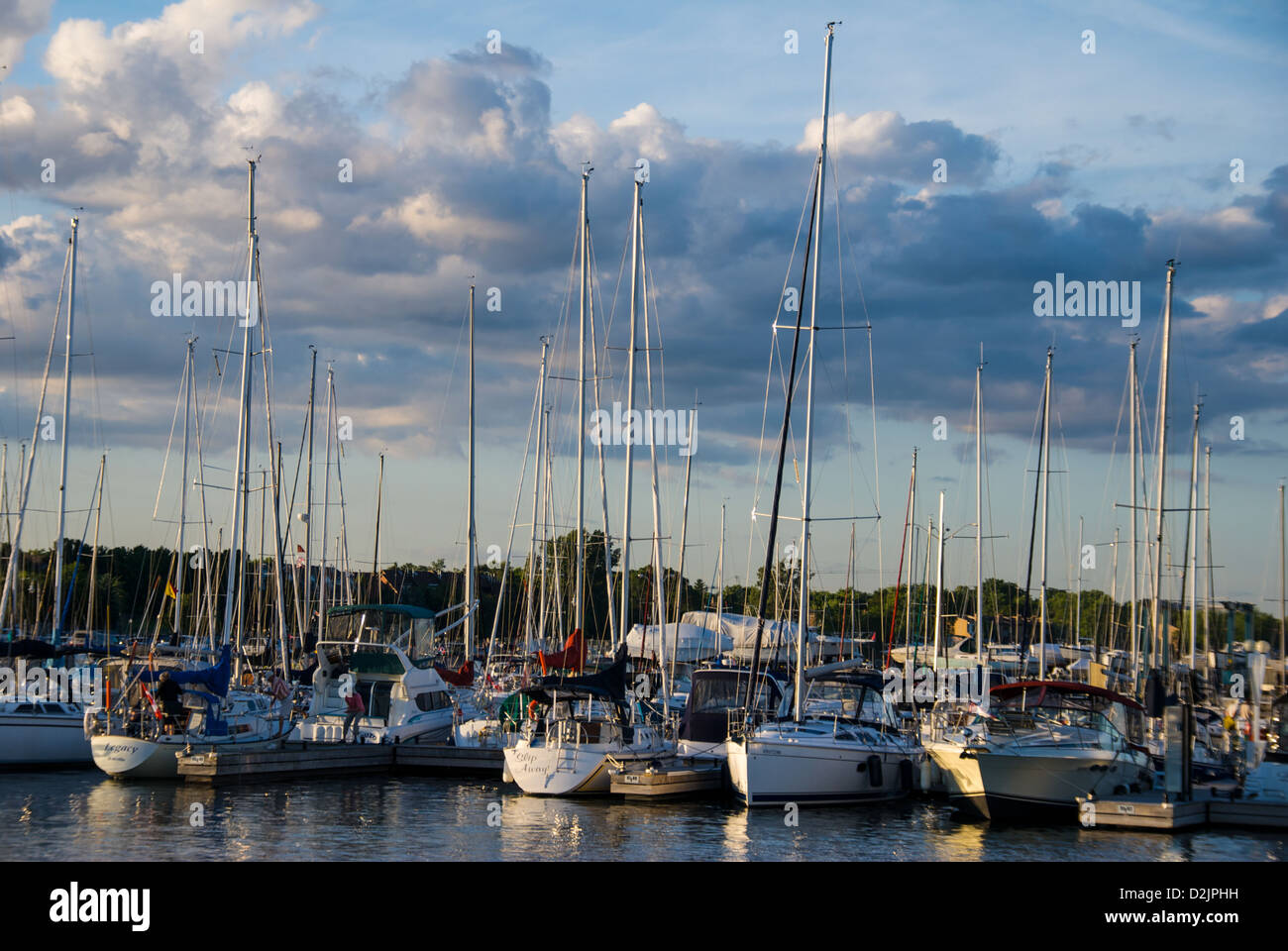 Bronte Harbour in Oakville, Ontario, Canada Stock Photo - Alamy