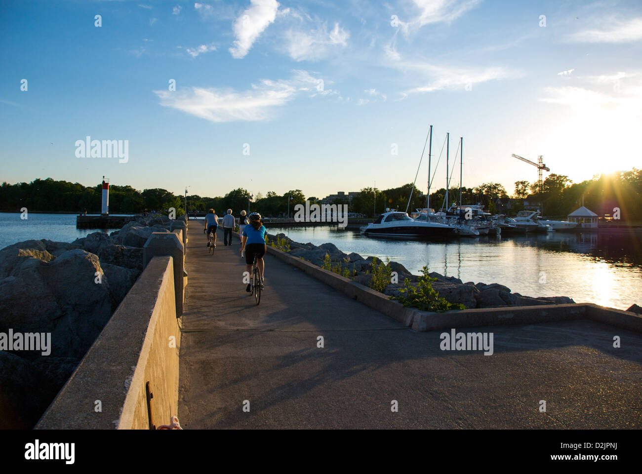 Bronte Harbour in Oakville, Ontario, Canada Stock Photo - Alamy