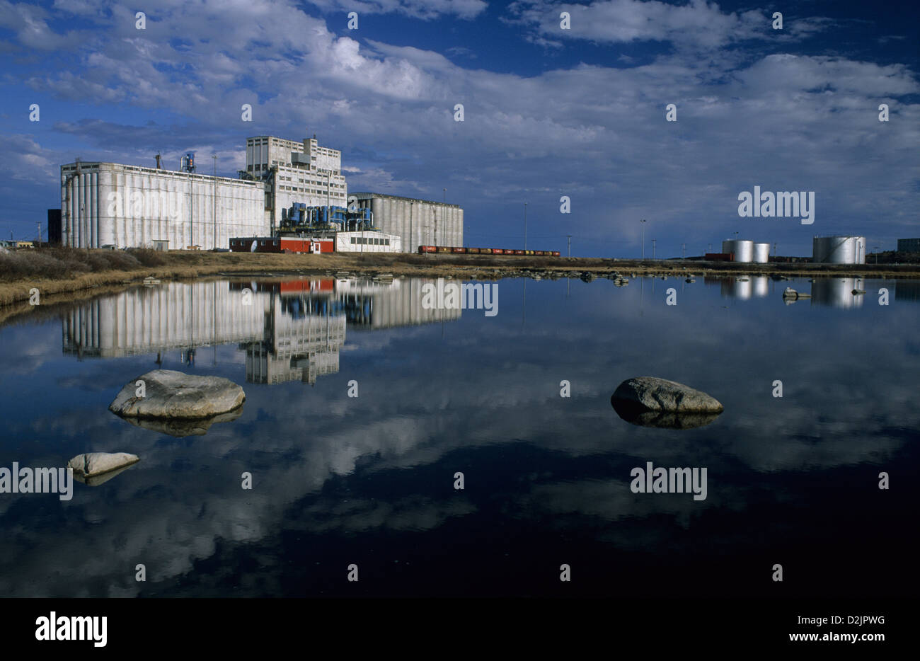 Grain elevator at churchill hi-res stock photography and images - Alamy