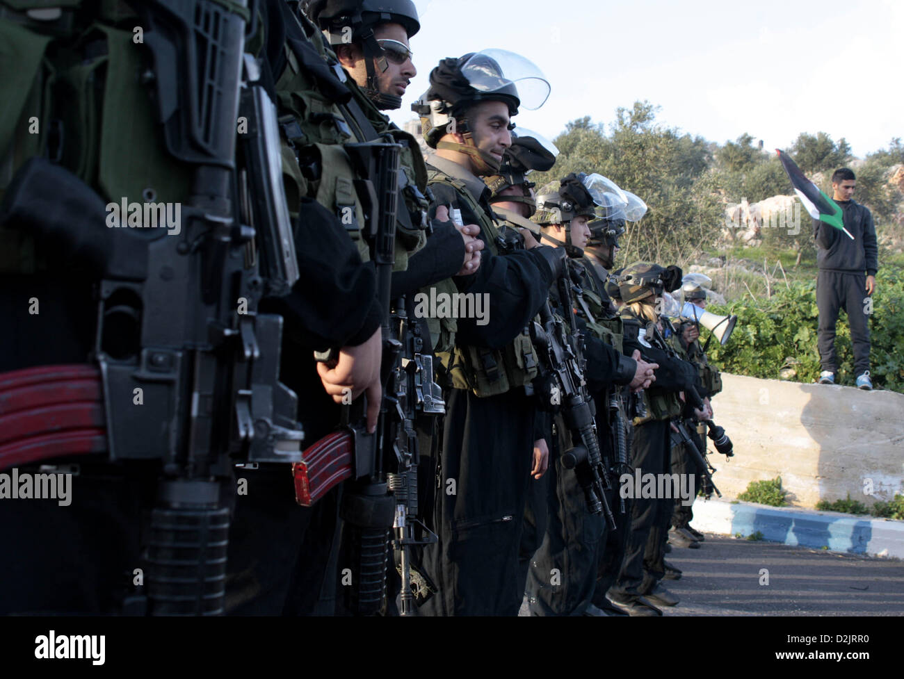 Jan. 26, 2013 - Jenin, West Bank, Palestinian Territory - Israeli ...