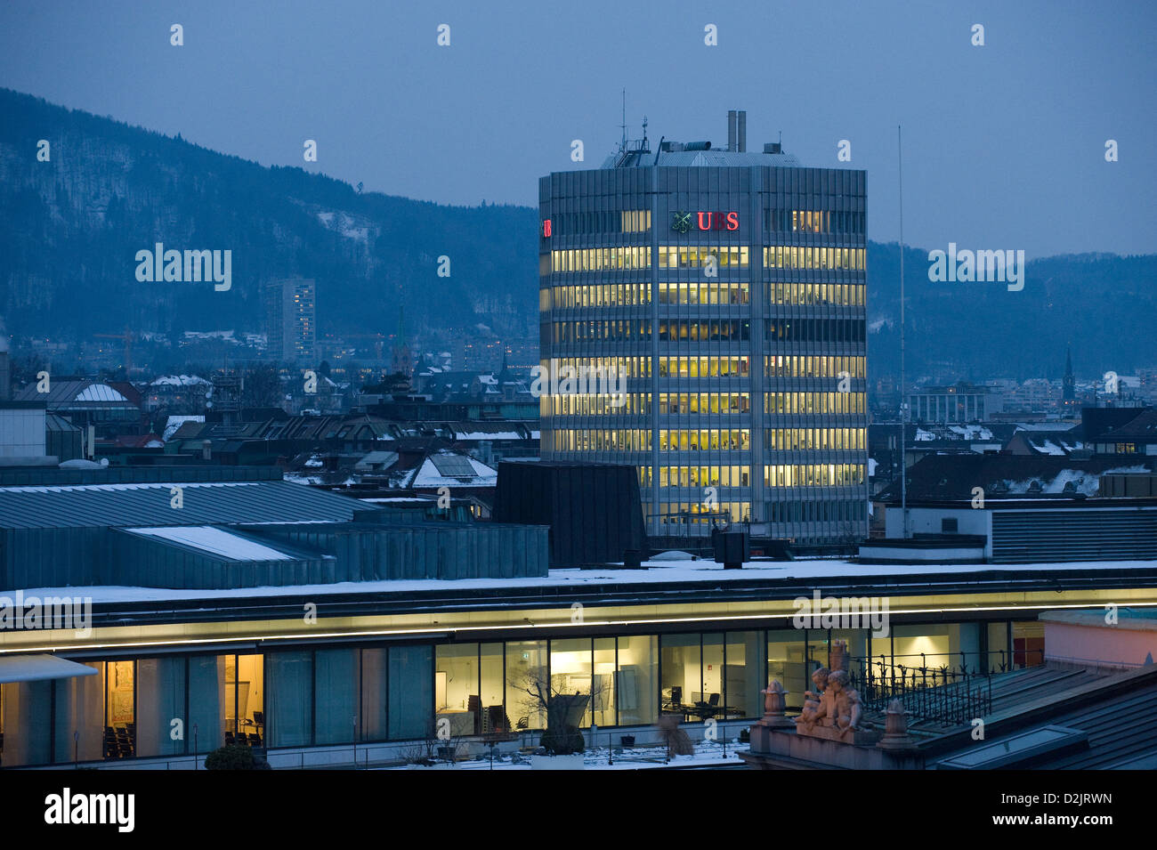 Zurich, Switzerland, UBS Bank Stock Photo - Alamy