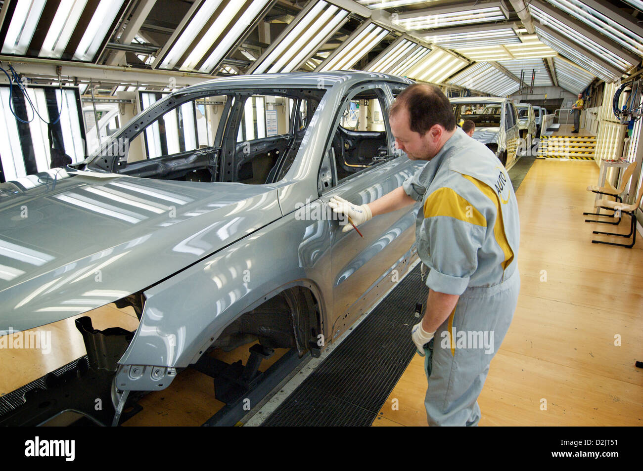 Wolfsburg, Germany, production of the VW Tiguan at Auto 5000 Stock ...