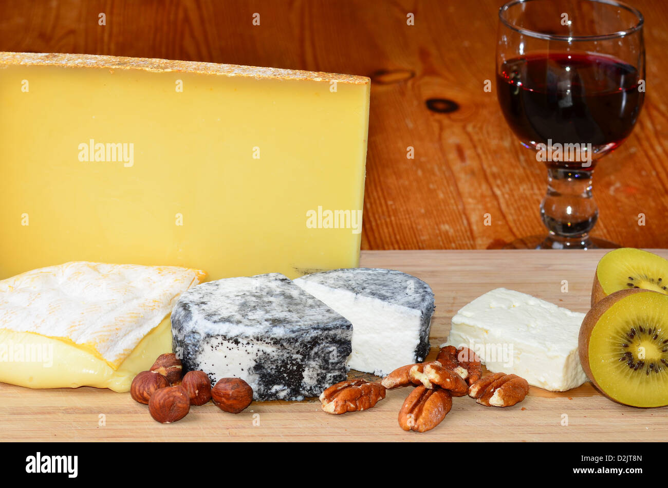 French cheese wine hi-res stock photography and images - Alamy