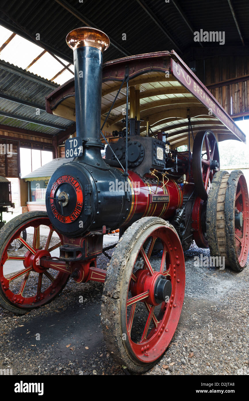 Burrell traction engine (1926) 'The Dreadnought', Breamore Countryside ...