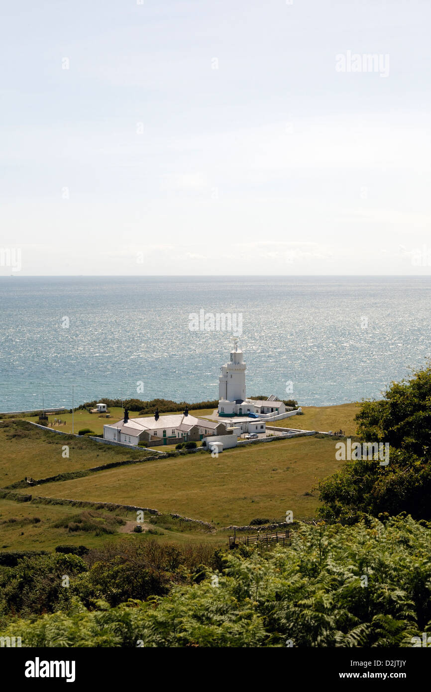 St. Catherine's Lighthouse, Isle of Wight, England Stock Photo - Alamy
