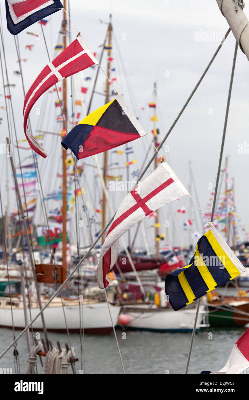 Nautical vessel flag sailing symbol sign communication signal boat ...