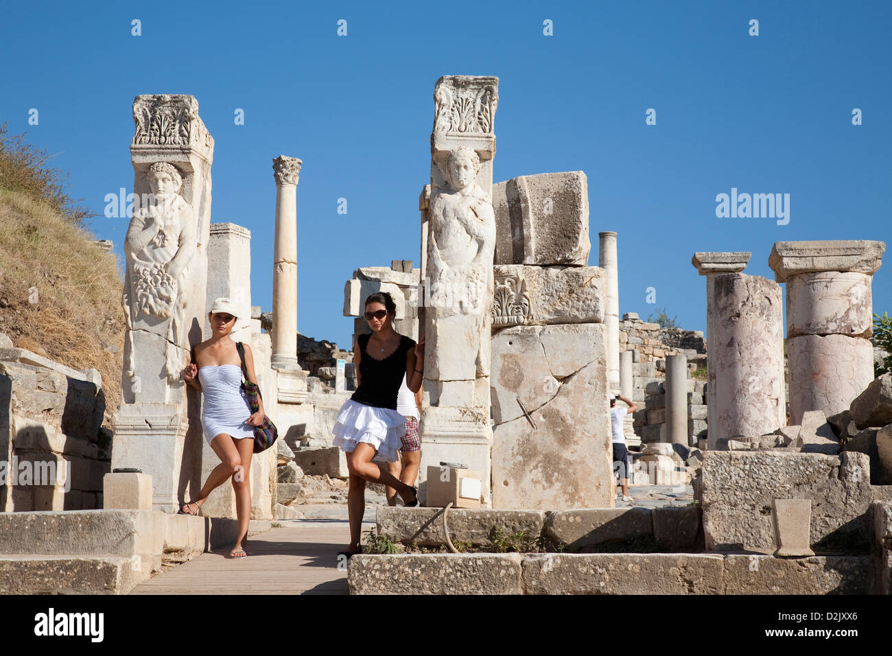 asia, turkey, anatolia, ephesus, hercules gate Stock Photo - Alamy