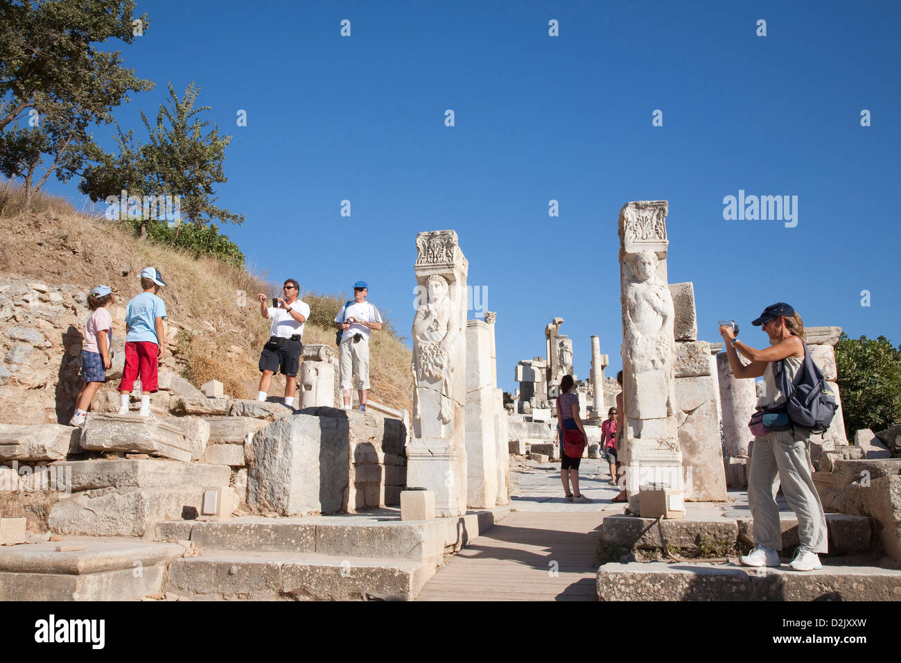 Ephesus turkey gate of hercules hi-res stock photography and images - Alamy